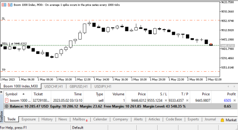 Boom 1000 Index Pip Calculator - Example for You - Get Know Trading